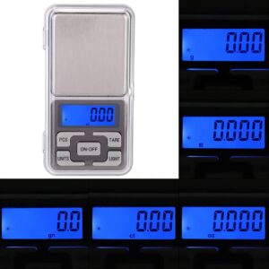 500g 0.1g Portable, Mini Pocket digital pocket scale Scale with Backlight High Accuracy Digital Electronic Food