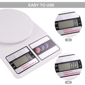 Kinstecks Digital Kitchen Scales 10KG Cooking Scales Portable Electronic Kitchen Scale with Tara Function for Home Office