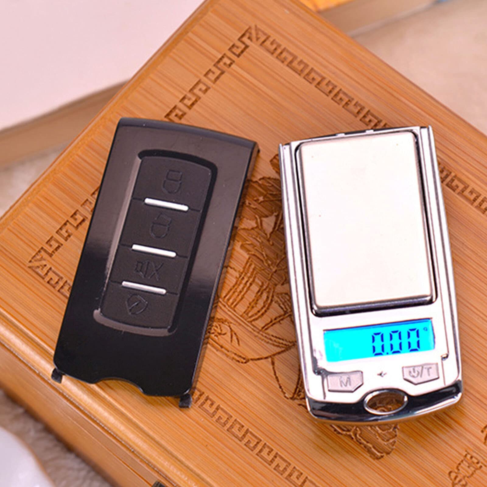 YOVECATHOU 0.01g-200g Mini Car Key LCD Digital Balance Weight Pocket Jewelry Diamond Scale Digital Grams Scale, Food Scale, Jewelry Scale, Kitchen Scale