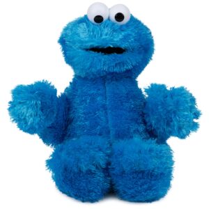 gund sesame street official cookie monster muppet plush, premium plush toy for ages 1 & up, blue, 12”