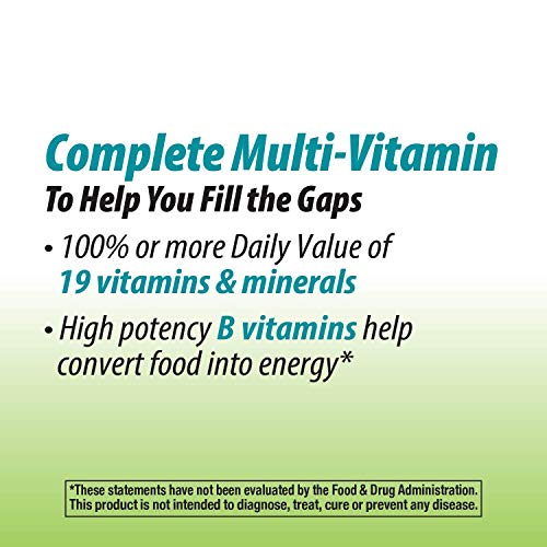 Nature's Way Alive! Garden Goodness Men's Multivitamin, One Serving of Veggies and Fruits**, High Potency B-Vitamins, 60 Tablets