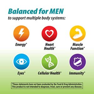 Nature's Way Alive! Garden Goodness Men's Multivitamin, One Serving of Veggies and Fruits**, High Potency B-Vitamins, 60 Tablets