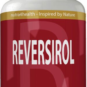 Reversirol Supplement - 20 Herbs & Multivitamin Pills with Alpha Lipoic Acid & Cinnamon, 60 Capsules