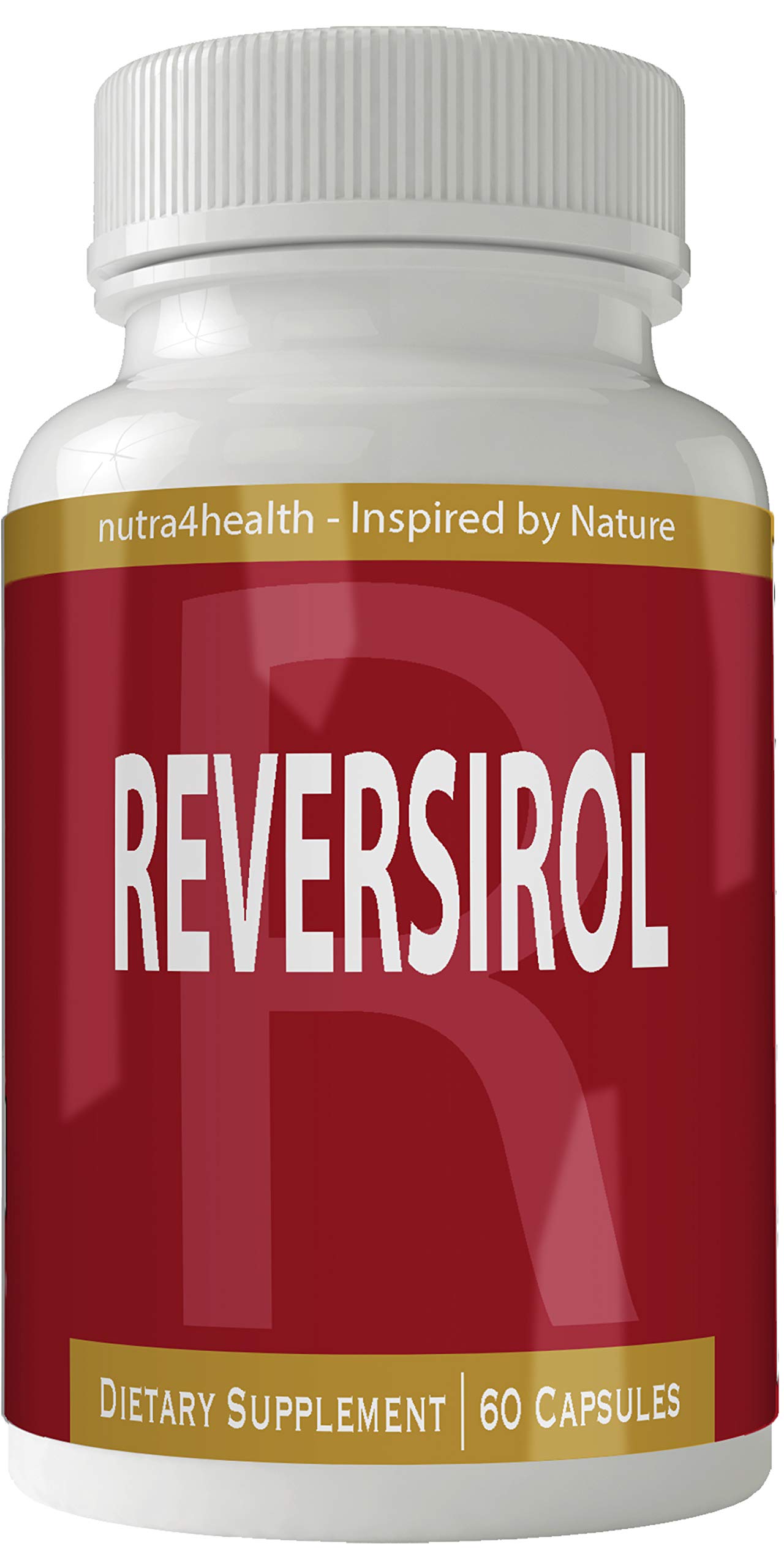 Reversirol Supplement - 20 Herbs & Multivitamin Pills with Alpha Lipoic Acid & Cinnamon, 60 Capsules