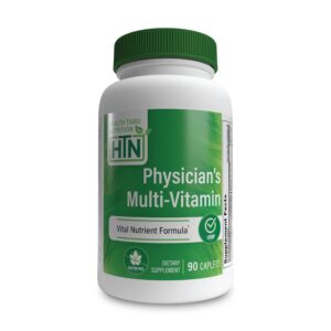 health thru nutrition physician's multi-vitamin complex | 60 plus vital nutrients formula including coq-10, glutathione, nac, ala, lutein and more | complete wellness support (pack of 90)