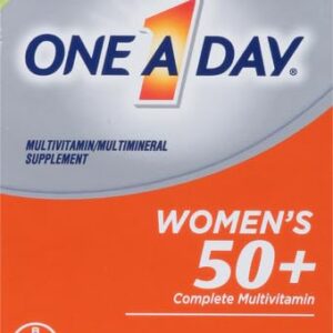 ONE A DAY Women’s 50+ Healthy Advantage Multivitamins, Supplement with Vitamins A, C, E, B1, B2, B6, B12, D and Calcium, Tablet, 65 Count