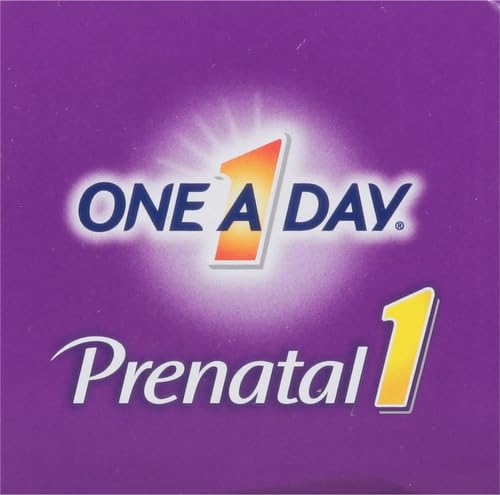 One A Day Women's Prenatal 1 Multivitamin Including Vitamin A, Vitamin C, Vitamin D, B6, B12, Iron, Omega-3 DHA & more, Tablet,Softgels, 60 Count - Supplement for Before, During, & Post Pregnancy