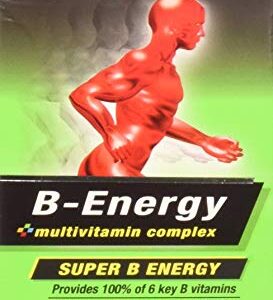 Shot B Energy Multivitamin Supplement, Tablet, 60 Count, Green