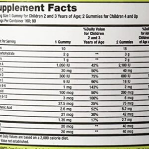 EMS Kirkland Signature Children's Complete Multivitamin Gummies 320 Count