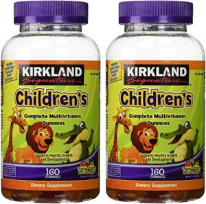 ems kirkland signature children's complete multivitamin gummies 320 count