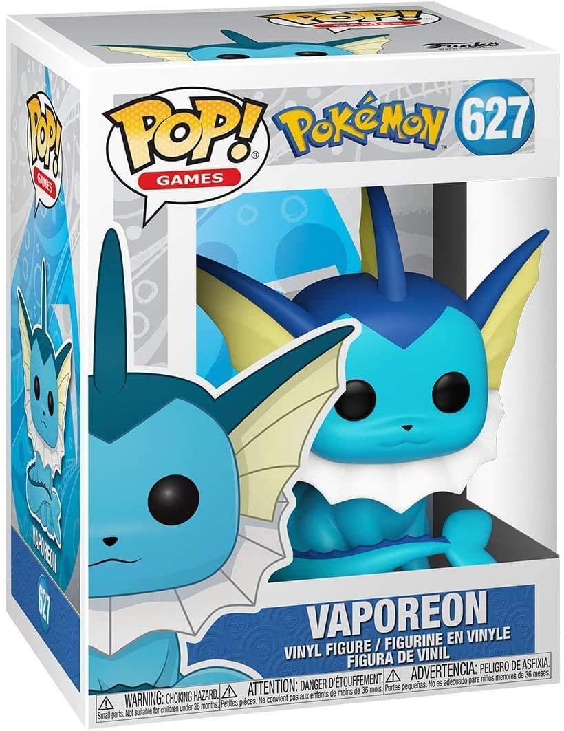 Funko Pop! Games: Pokemon - Vaporeon Vinyl Figure