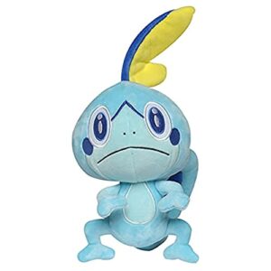 pokémon 8" sobble plush officially licensed - sword & shield galar starter - quality soft stuffed animal toy - add sobble to your collection! - great gift for kids & fans of pokemon