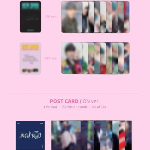 NINE.i NEW MIND 3rd Mini Album CD+POB+Photobook+Photocard+Postcard+Sticker+Tracking Sealed