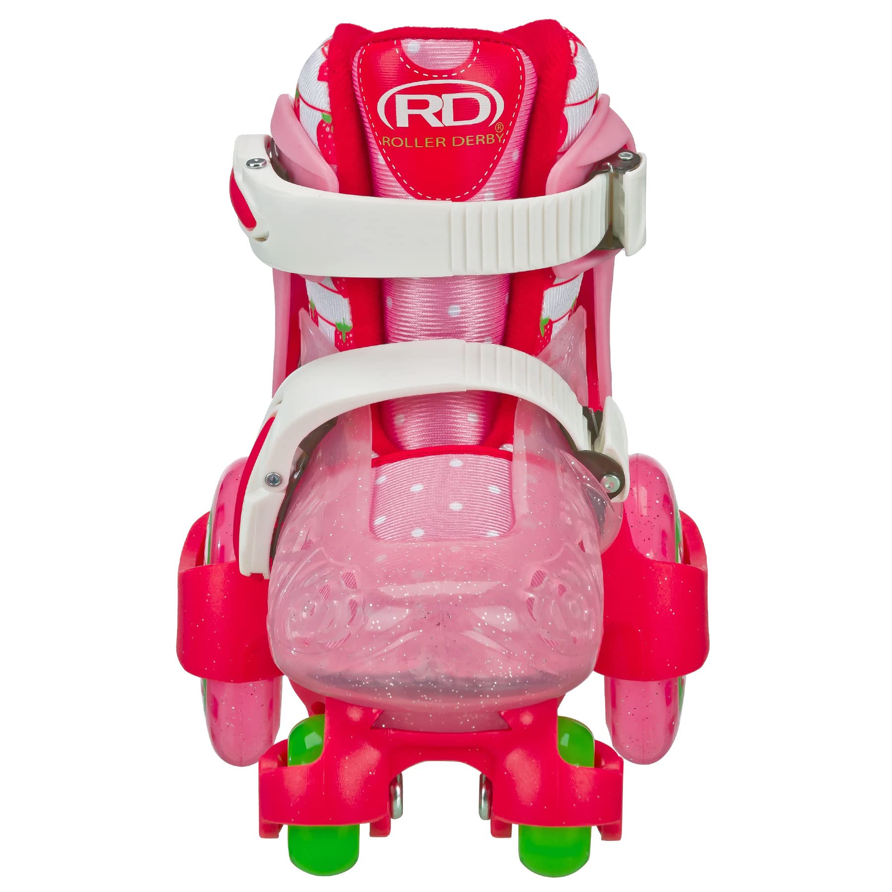 Roller Derby Fun Roll Adjustable Roller Skates for Beginners, Boys & Girls Medium (11-2)