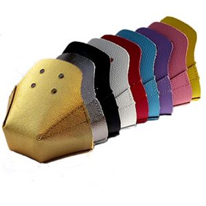 vkeda toe cap guard protectors | roller skate derby speed 1 pair(golden)