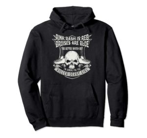 roller derby girl - roller derby girl pullover hoodie