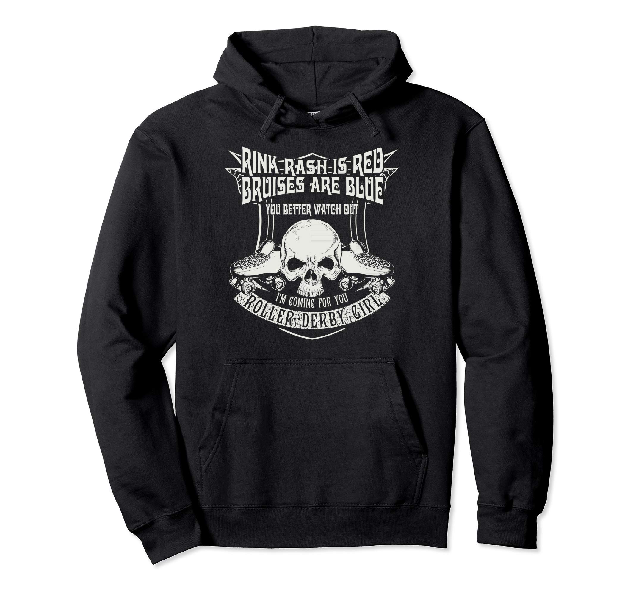 Roller Derby girl - Roller Derby Girl Pullover Hoodie