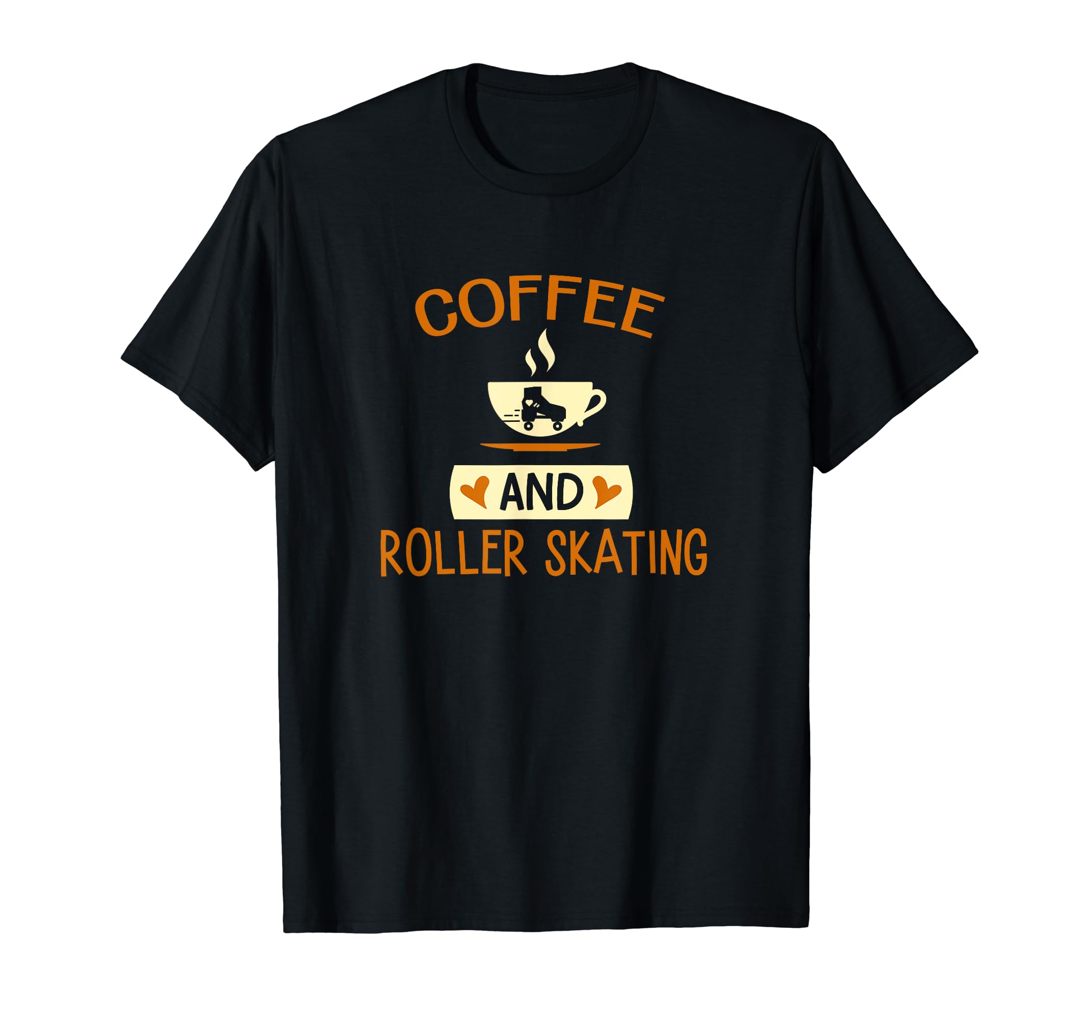 Roller Skate Coffee Roller Derby Skater Skate Trainer T-Shirt