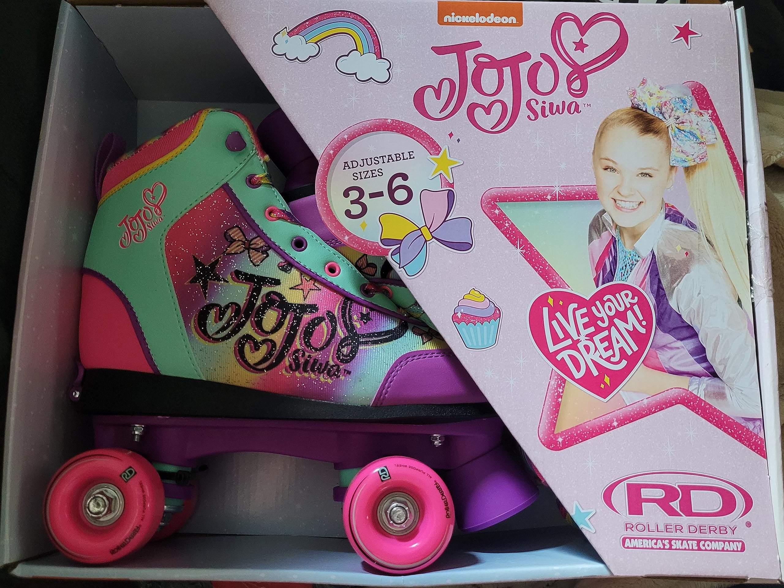 Kids JoJo Siwa Roller Skates