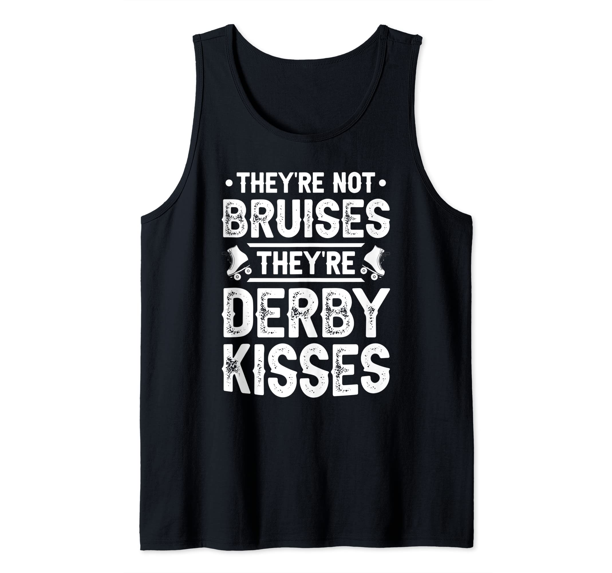 Derby Kisses Roller Derby Girl Roller Derby Player Tank Top