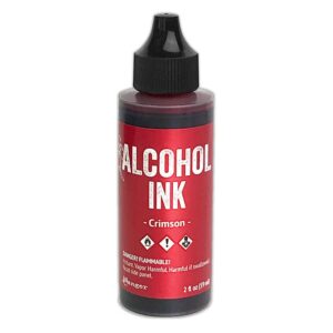 Tim Holtz Alcohol Ink - Crimson 2 oz.