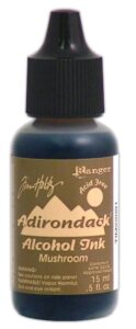 ranger 1/2 ounce adirondack alcohol ink singles, mushroom