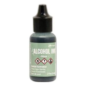 tim holtz moss ranger alcohol inks, 18 ml