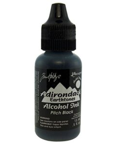 tim holtz alcohol ink pitch black