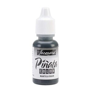 pinata alcohol ink mantilla black 1/2 oz