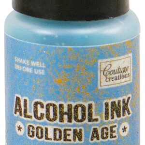 ARTDECO CREATIONS LTD Baby Blue Alcohol Ink Gold Age