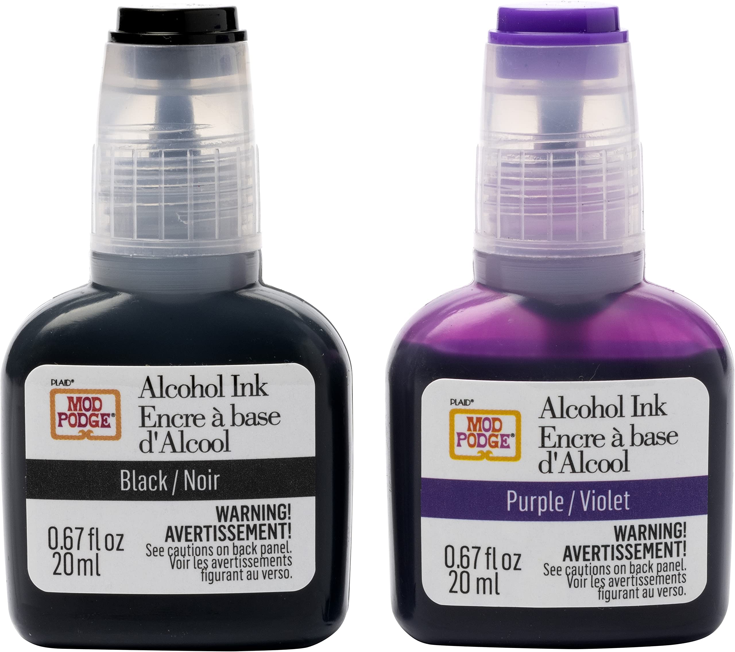 Mod Podge, Galaxy Alcohol Set of 2 .67 fl oz / 20 ml Kit, DIY Epoxy Resin Ink Supplies for Arts and Crafts, 25287