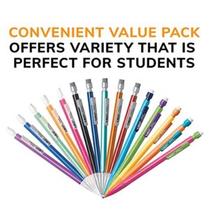 BIC Variety Pack, Assorted Sizes, 0.5mm, 0.7mm, 0.9mm, 60-Count, Refillable Design for Long-Lasting Use