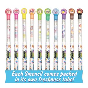 Party Smencils - Scented Graphite HB #2 Pencils made from Recycled Newspapers, 10 Count, Gifts for Kids, School Supplies