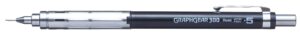 pentel arts graphgear 300 mechanical pencil, (0.5mm) fine line, 1-pack, black barrel