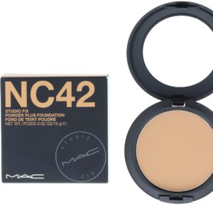 MAC Studio Fix Powder Plus Foundation, NC42, 1 Count, 0.52 Ounce (Pack of 1) (MACM51058)