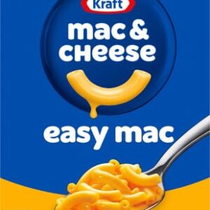 Kraft Easy Mac Original Macaroni & Cheese Microwavable Dinner (6 ct Packets)