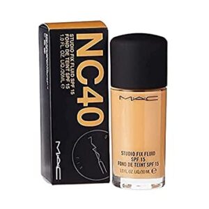 Mac Studio Fix Fluid Spf 15 Foundation Nc40 30ml/1 Oz