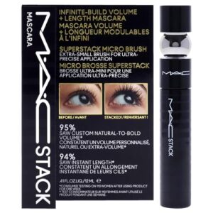 mac mac stack mascara superstack micro brush mascara women 0.41 oz