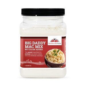 hoosier hill farm big daddy mac mix, no color added, 1lb (pack of 1)