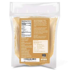 Healthworks Maca Powder Raw (32 Ounces / 2 Pounds) | Certified Organic Flour Use | Keto, Vegan & Non-GMO | Premium Peruvian Origin | Breakfast, Smoothies, Baking & Coffee