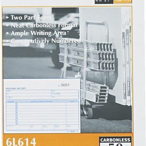 Rediform Rediform Carbonless Delivery Receipt Books (RED6L614)