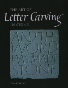 art of letter carving in stone