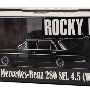 Greenlight 86639 Rocky IV Rocky’s 1972 Mer cedes-Benz 280 SEL 4.5 (W108) 1/43 Scale Diecast