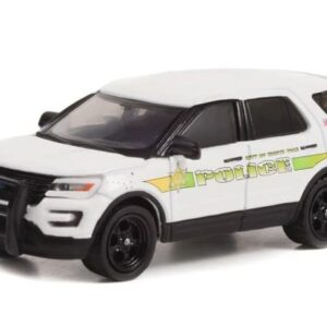 Greenlight 43000-C Hot Pursuit Series 42-2017 Police Interceptor Utility - City of North Pole, Alaska Police 1:64 Scale Diecast