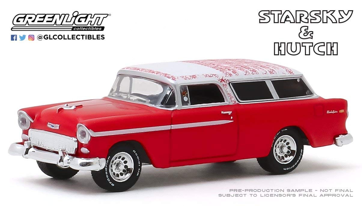 Greenlight 1:64 Hollywood Special Edition - Starsky and Hutch (1975-79 TV Series) - 1955 Nomad 44855-A