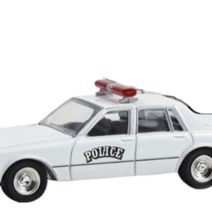 Greenlight 39130-E Vintage Ad Cars Series 9-1980 Chevy Impala 9C1 Police “Chevrolet Presents Two Tough Choices” 1/64 Scale