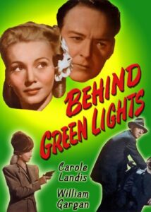 behind green lights