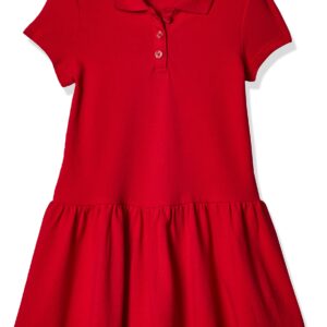 The Children's Place Baby Girls and Toddler Short Sleeve Pique Polo Dress