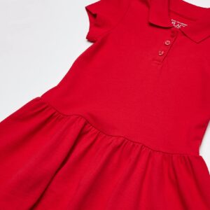 The Children's Place Baby Girls and Toddler Short Sleeve Pique Polo Dress