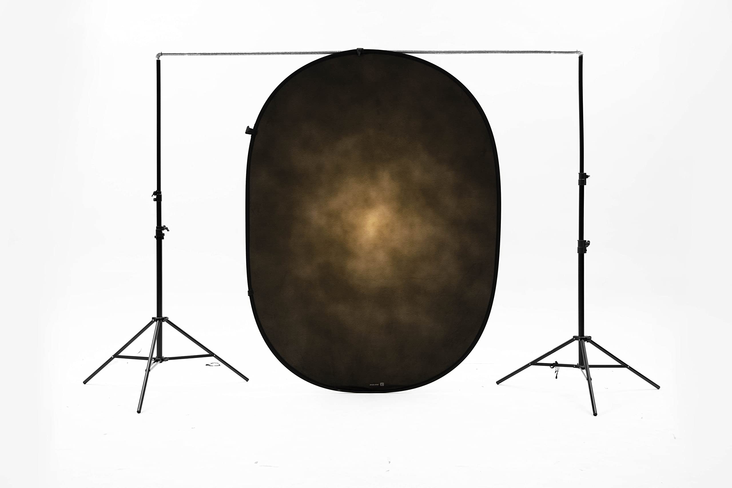 Kate 5x6.5ft Collapsible Backdrop Pop Up Photography Backdrops Grey Brown Portable Background for Headshot, for Portrait Photography, 5x6.5ft